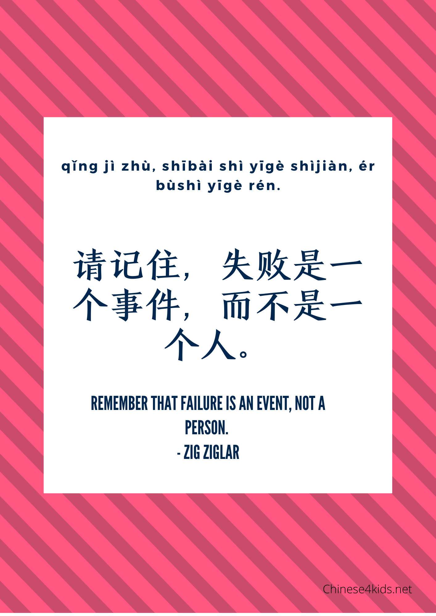 Chinese Inspirational Posters for a Positive Learning Environment