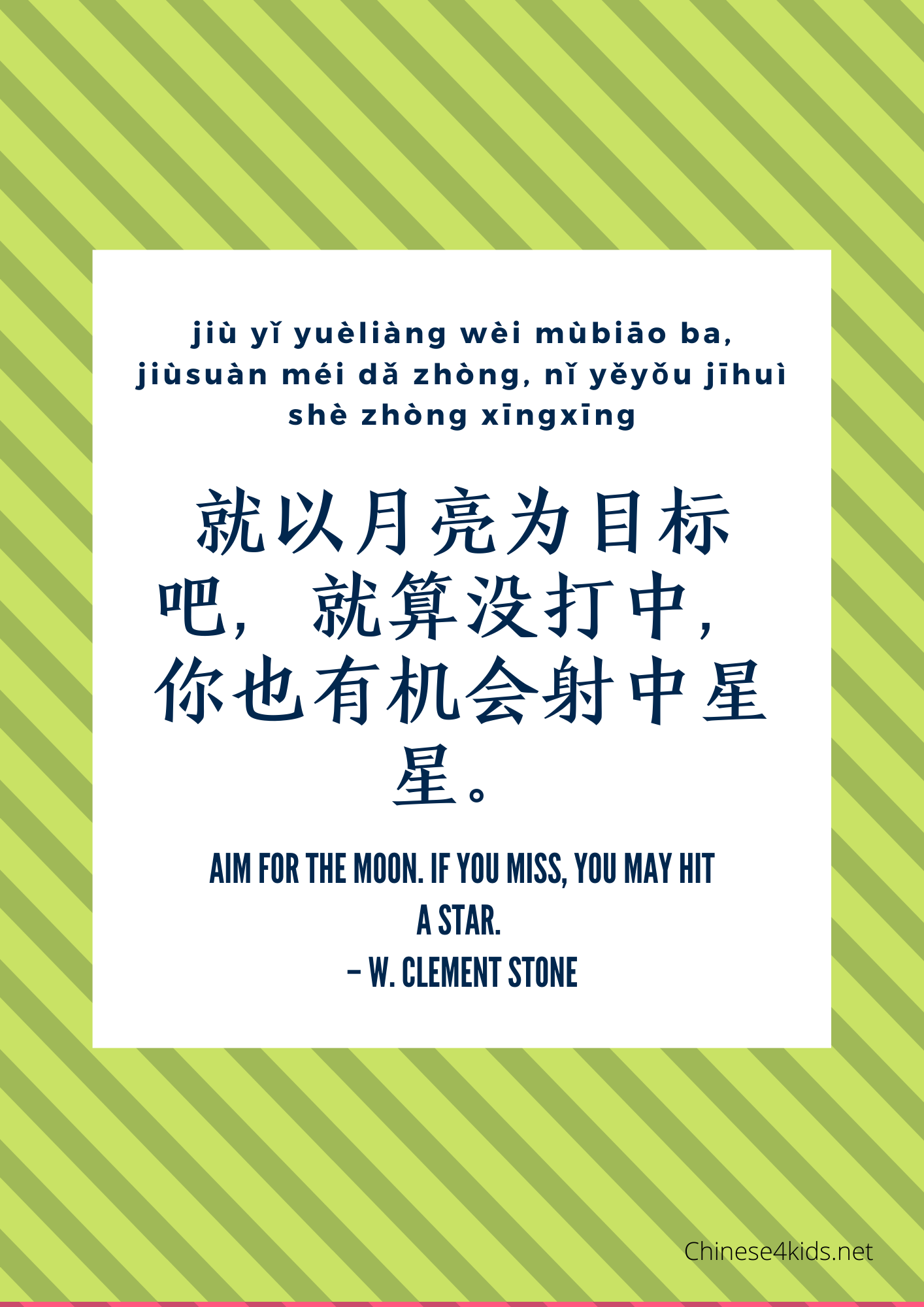 Chinese Inspirational Posters for a Positive Learning Environment