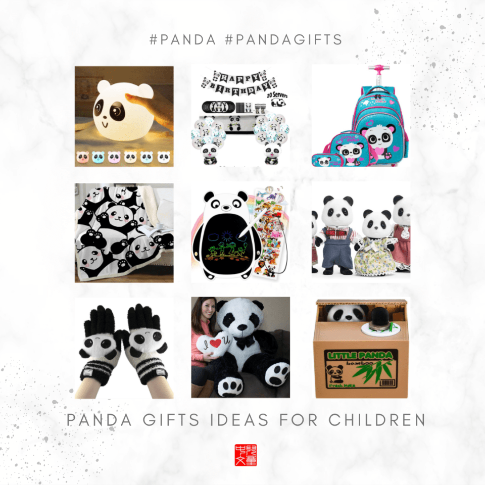Cute panda gift ideas for kids panda lovers