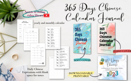 Learn Mandarin Chinese Everyday with 365 Days Chinese Journal