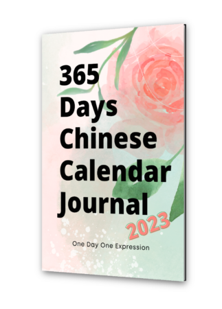 Learn Mandarin Chinese Everyday with 365 Days Chinese Journal