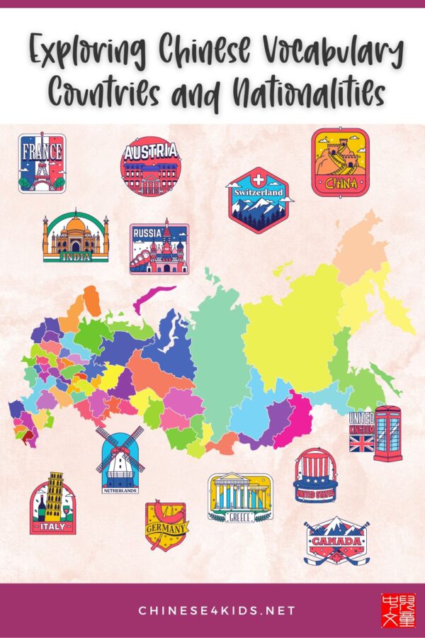 Exploring Chinese Vocabulary: Countries and Nationalities