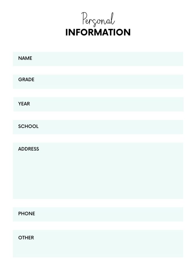 Teacher Planner - Digital Printable