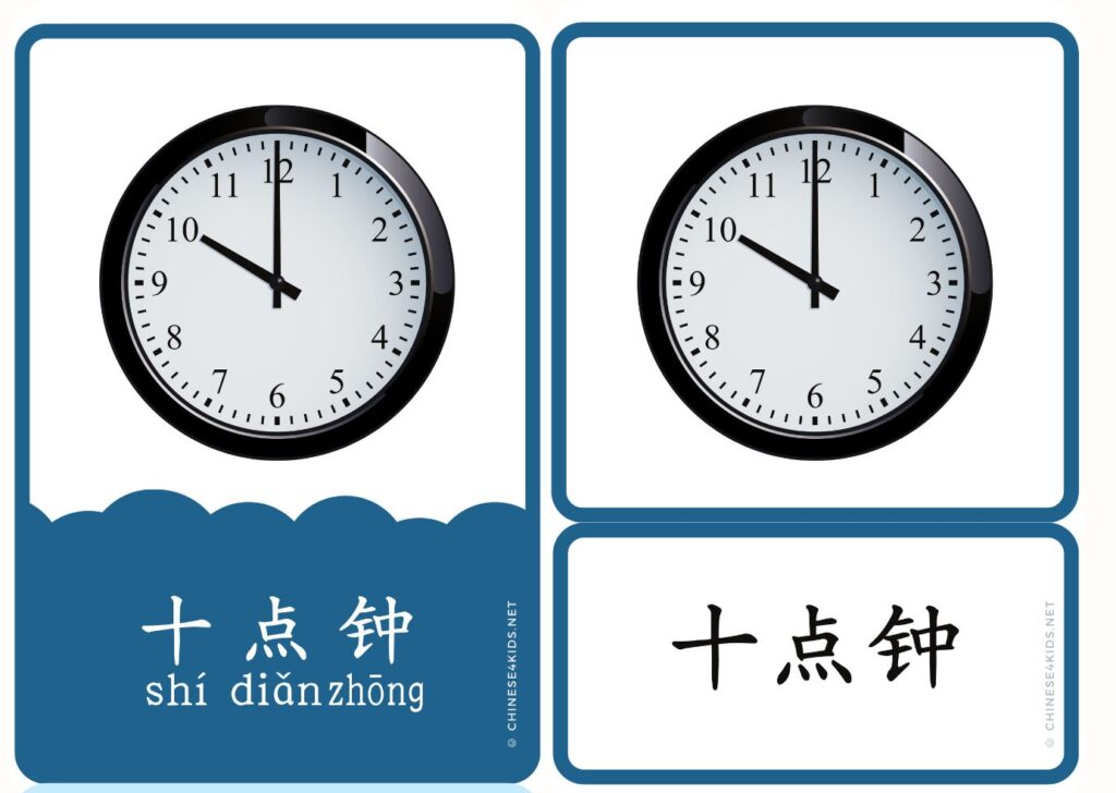 How to Tell Time in Chinese